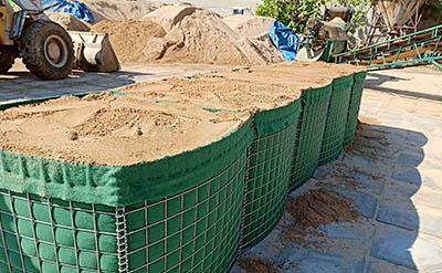 Hesco bastion military defensive barrier retaining wall - Buy Hesco ...